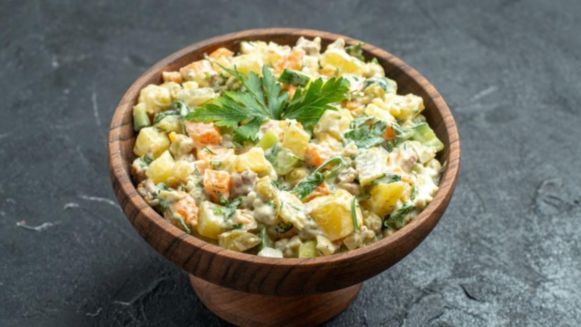 Rețetă de salată orientală cu maioneză. Ce să mai adaugi pentru un gust ...